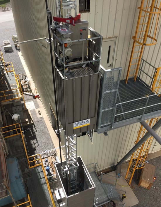 Power Plant Elevators & Lifts - Helio Stat Power Towers | GEDA - USA